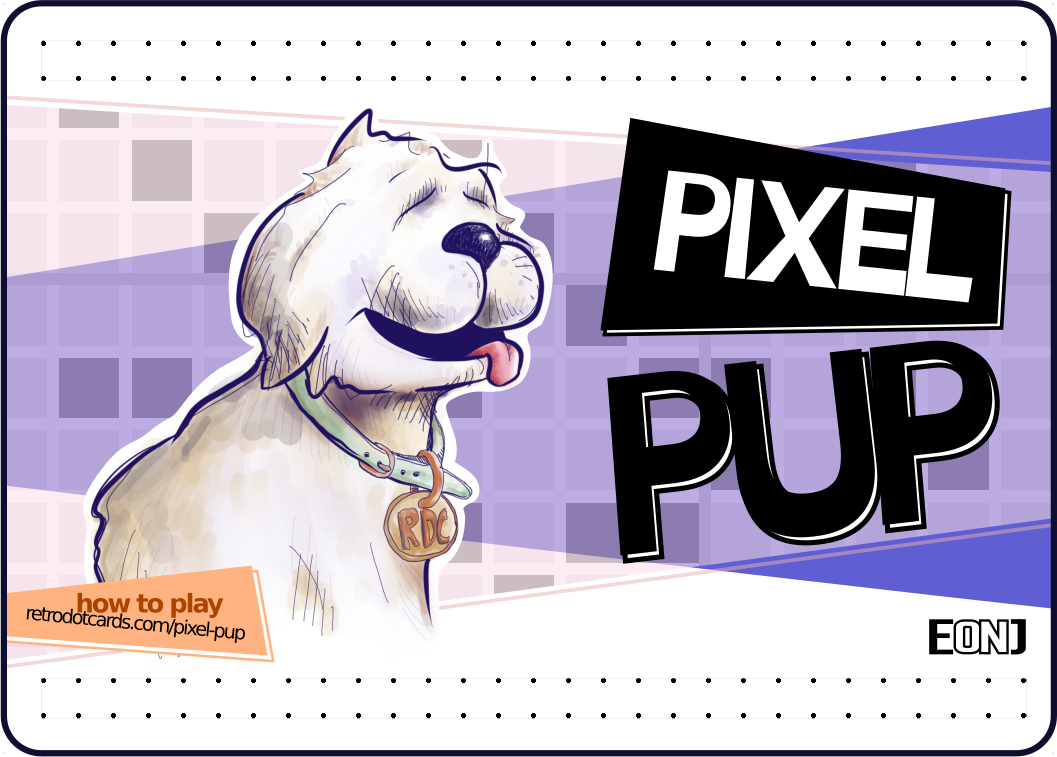 Pixel Pup | RetroDotCards